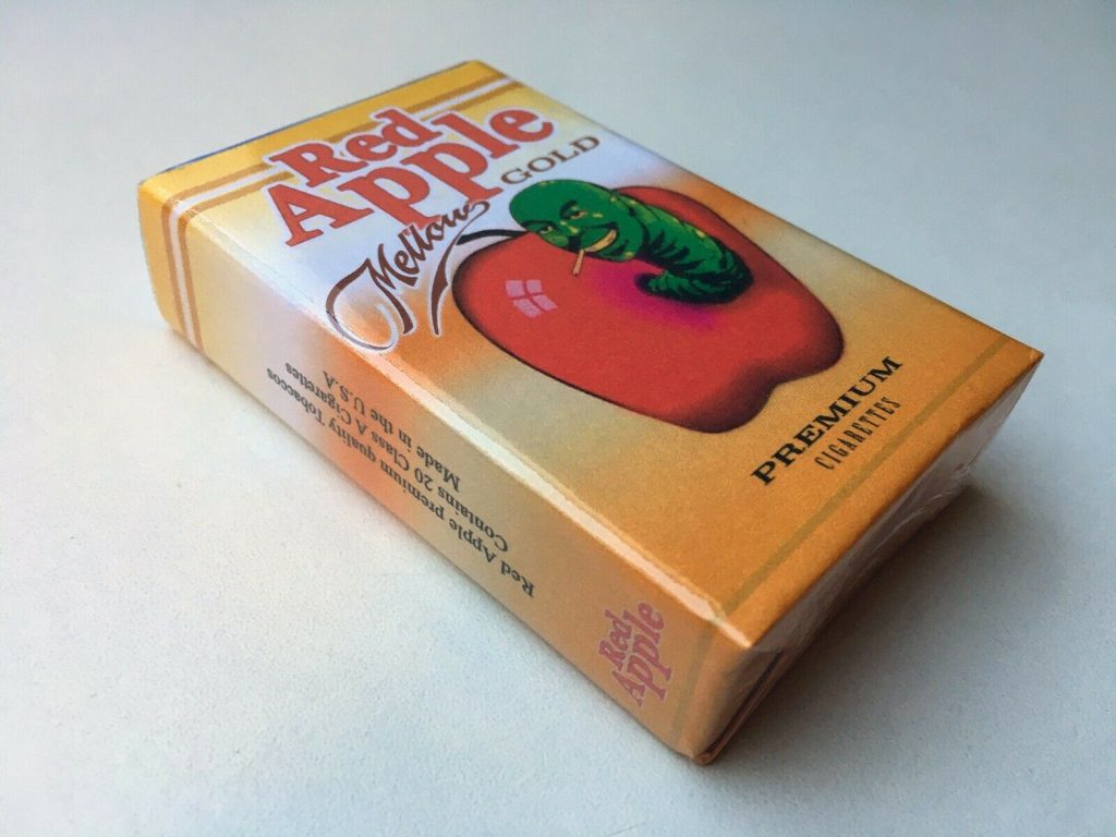 Red Apple GOLD Mellow Cigarettes ONCE UPON A TIME IN... HOLLYWOOD Movie ...