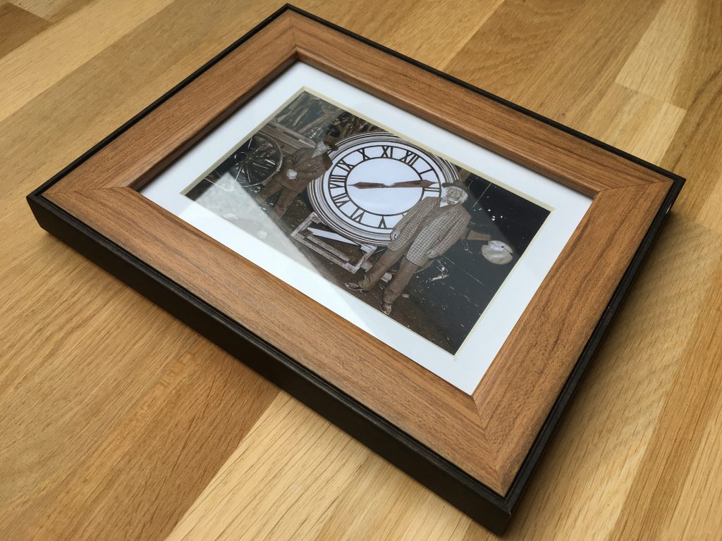 Back To The Future III Photo framed bttf 3 Clock Tower Hill Valley 1885 ...