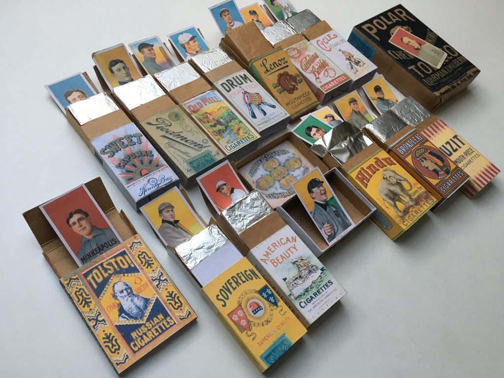 T206 Full set Complete Replica COLLECTION Cigarette pack Baseball Card ...