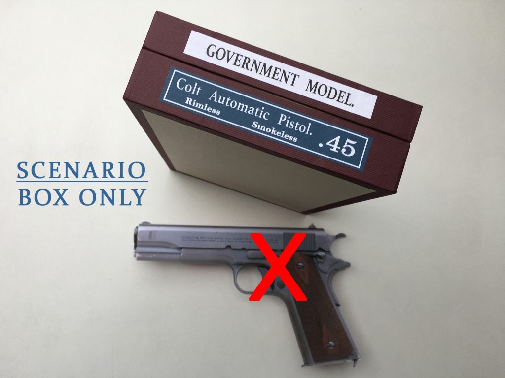 Box for Colt 1911 Government Model .45 Automatic Colt Pistol Commercial ...