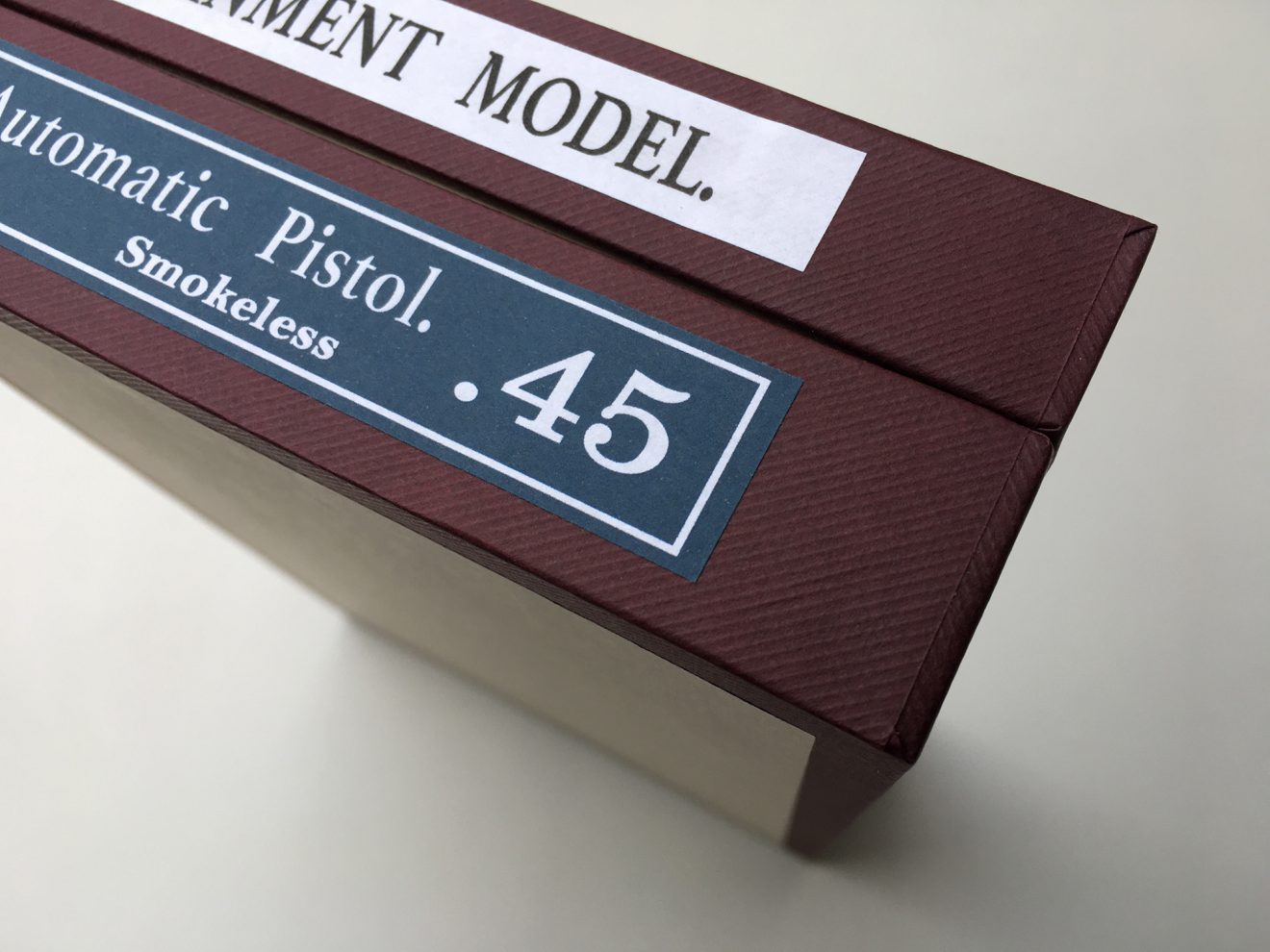 Box for Colt 1911 Government Model .45 Automatic Colt Pistol Commercial ...