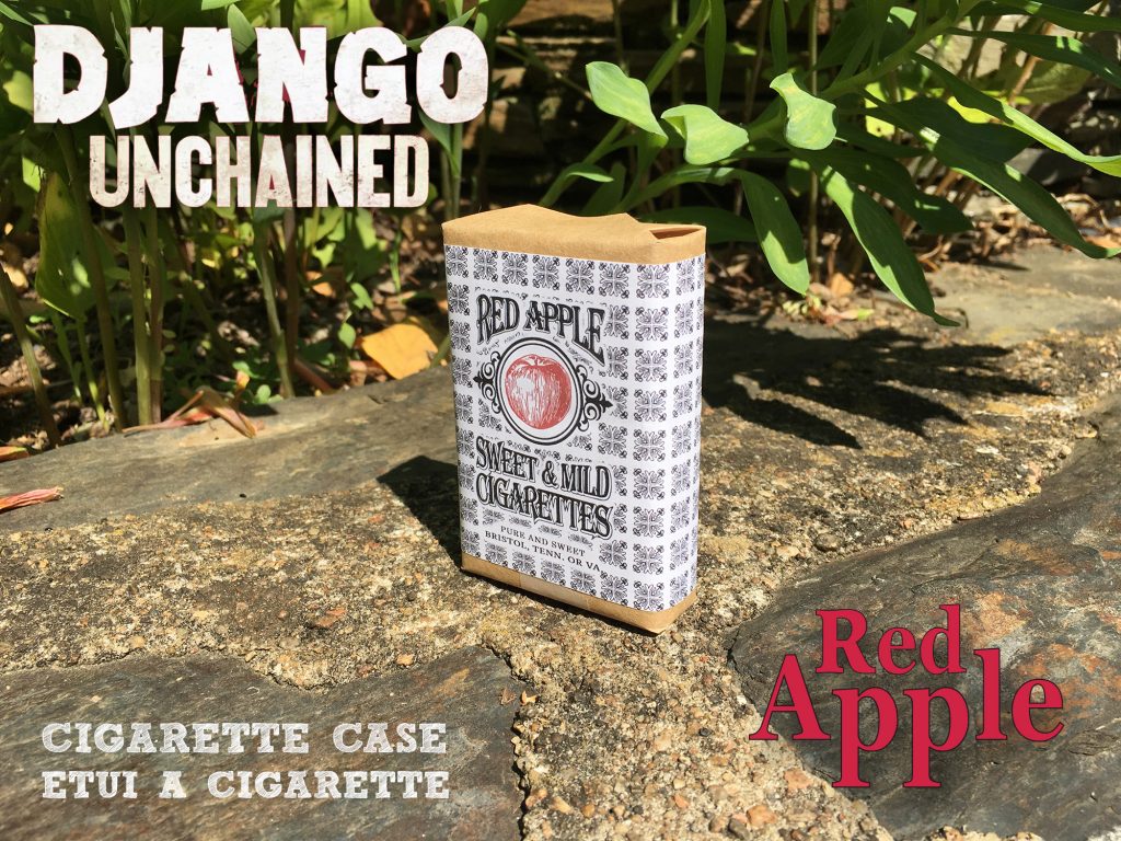 Red Apple Django Unchained Cigarette case pack Tobacco Quentin ...