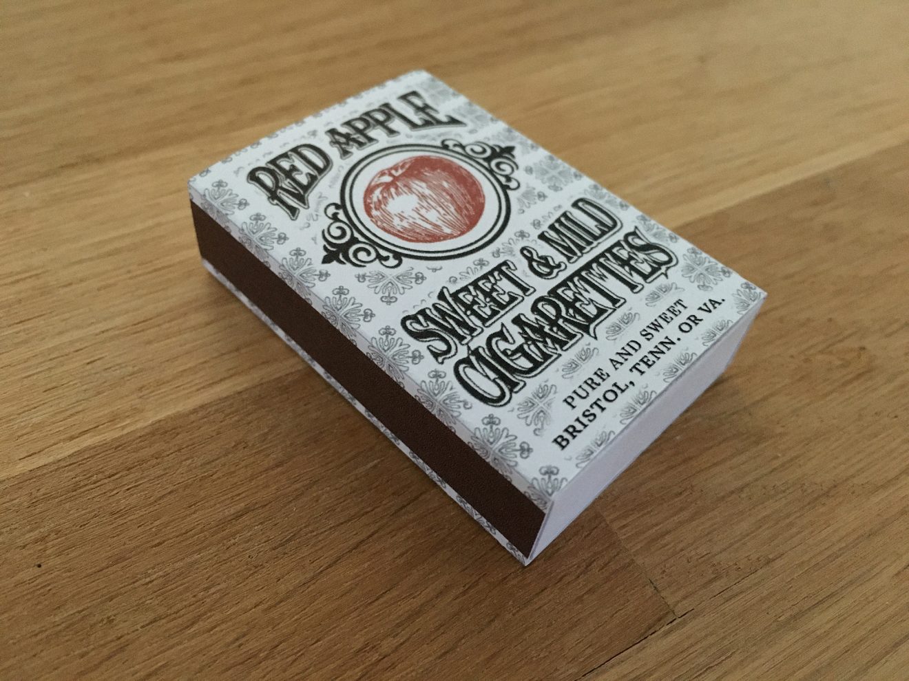 Red Apple Django Unchained Matchbox matches box Quentin TARANTINO Movie ...