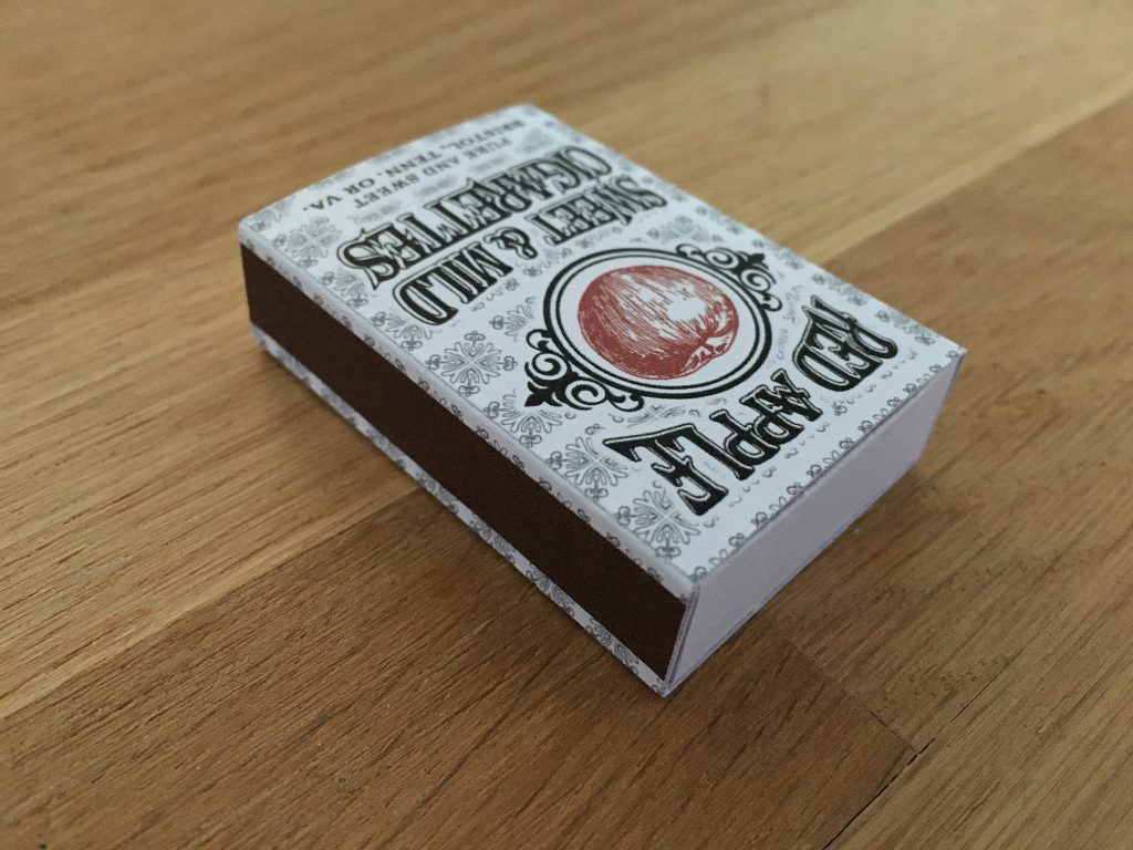 Red Apple Django Unchained Matchbox matches box Quentin TARANTINO Movie ...