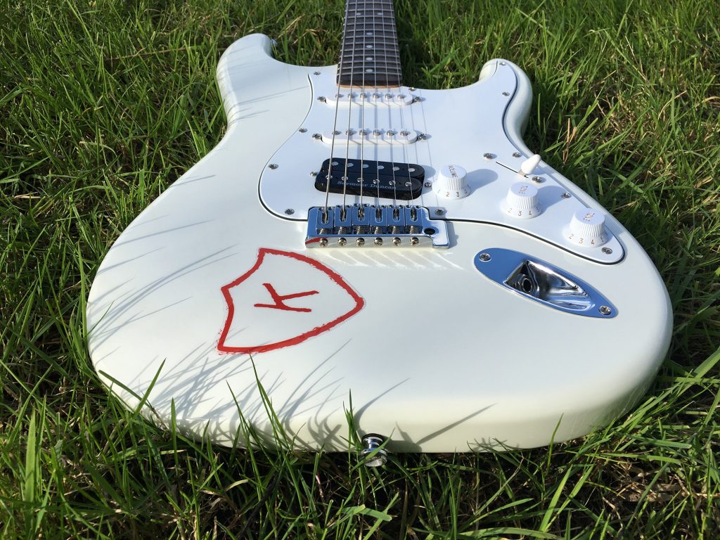 Kurt Cobain K Records STICKER Strat NIRVANA Stratocaster guitar Grunge ...