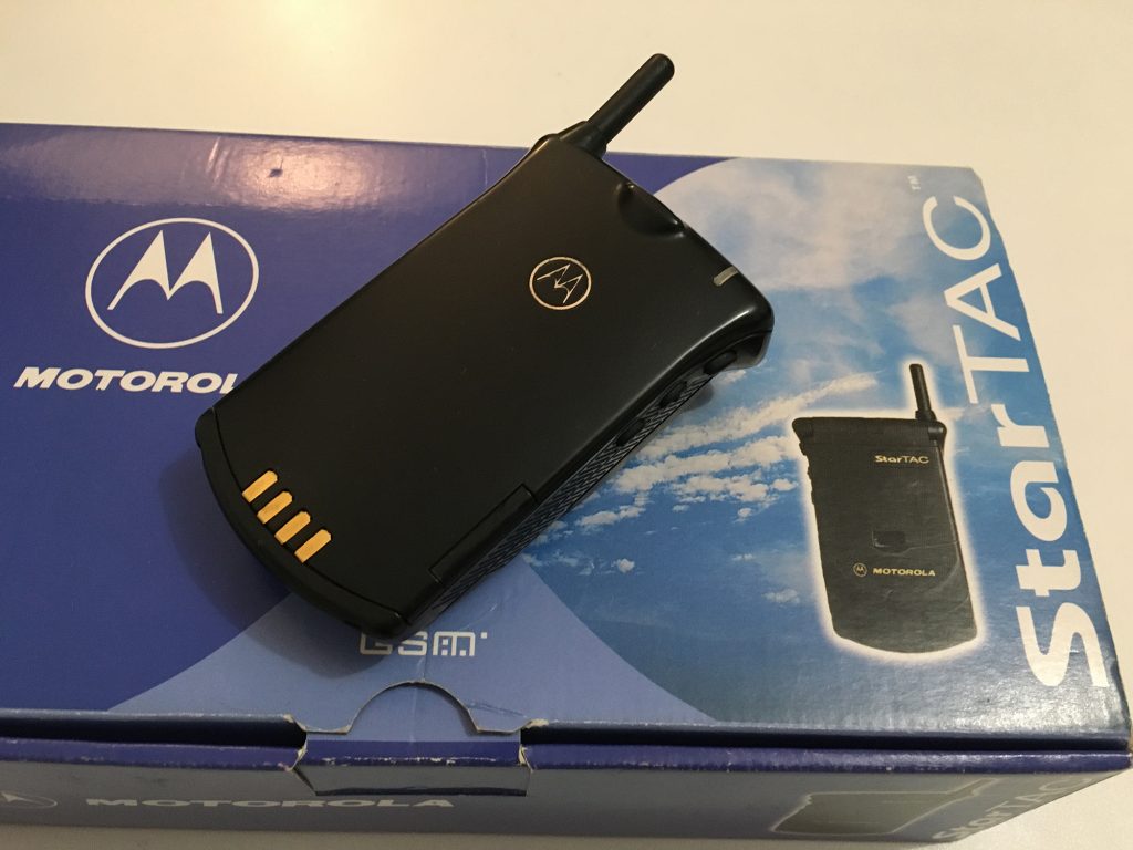 SOLD AS IS StarTAC 130 Motorola Original box Matching Numbers new ...