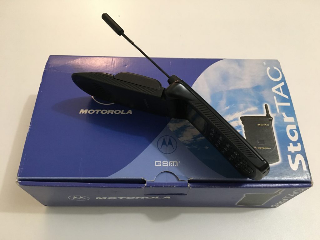 SOLD AS IS StarTAC 130 Motorola Original box Matching Numbers new ...