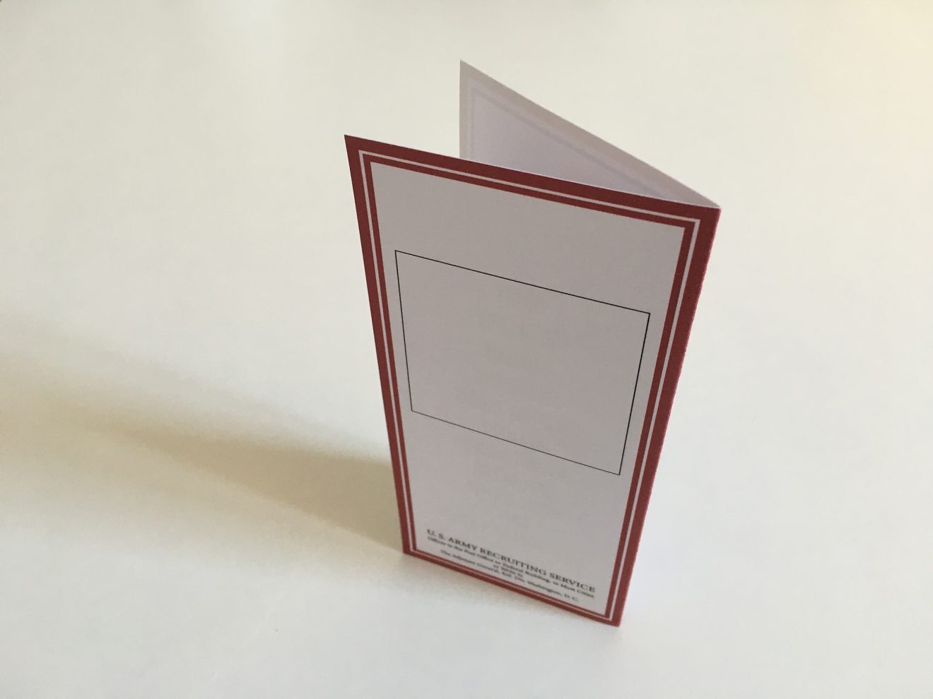 Forrest Gump U.S. Army Recruiting Careers Uncle Sam USA Movie Prop Tom ...