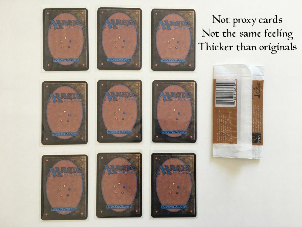 Magic the Gathering Power Nine P9 Black Lotus Alpha Card Replica ...