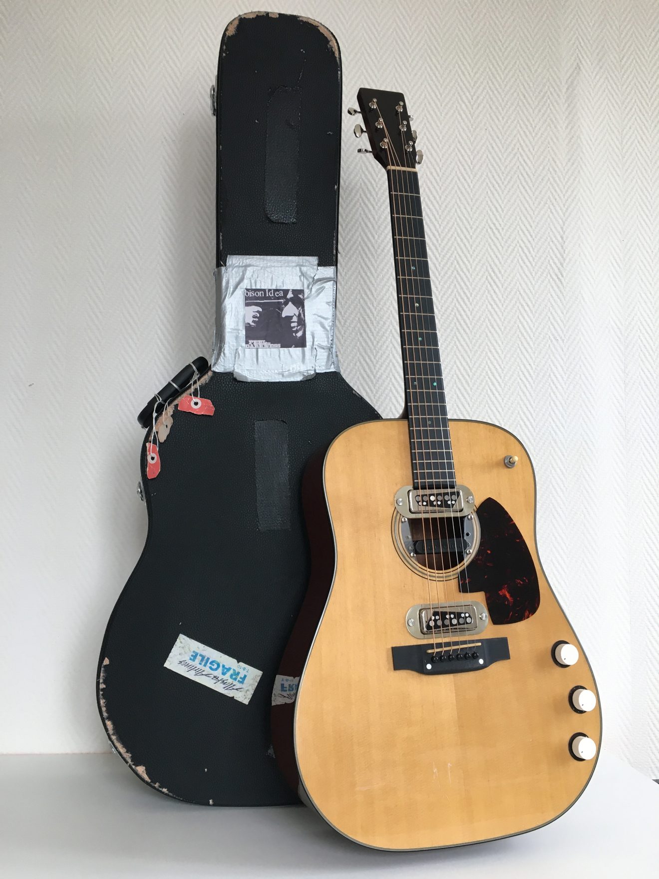 Eastwood Hi Flier Phase 4 Left Handed Kurt Cobain Nirvana Heart Shaped ...