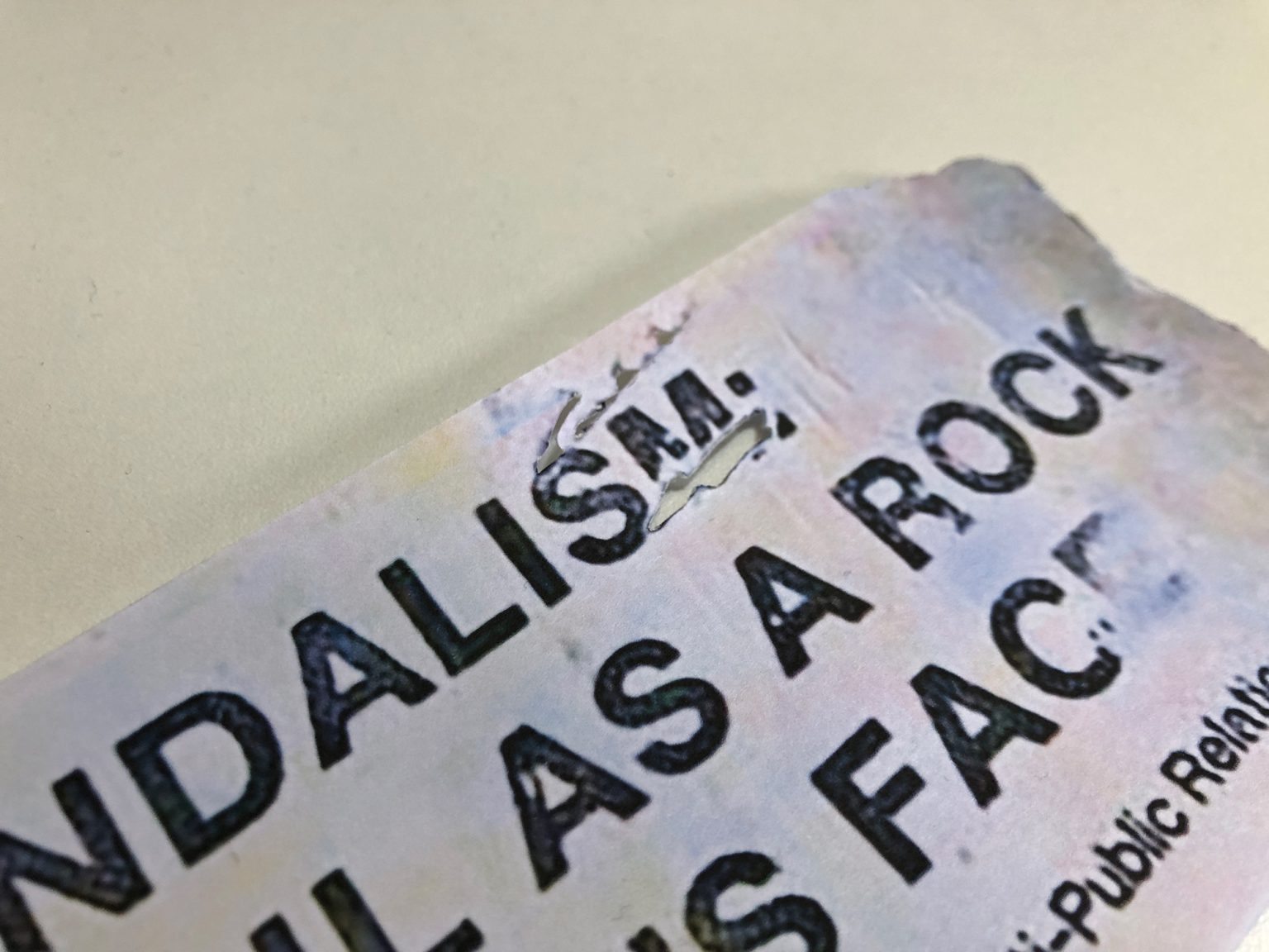 Kurt Cobain VANDALISM guitar Sticker Beautiful as a rock in a cop's ...