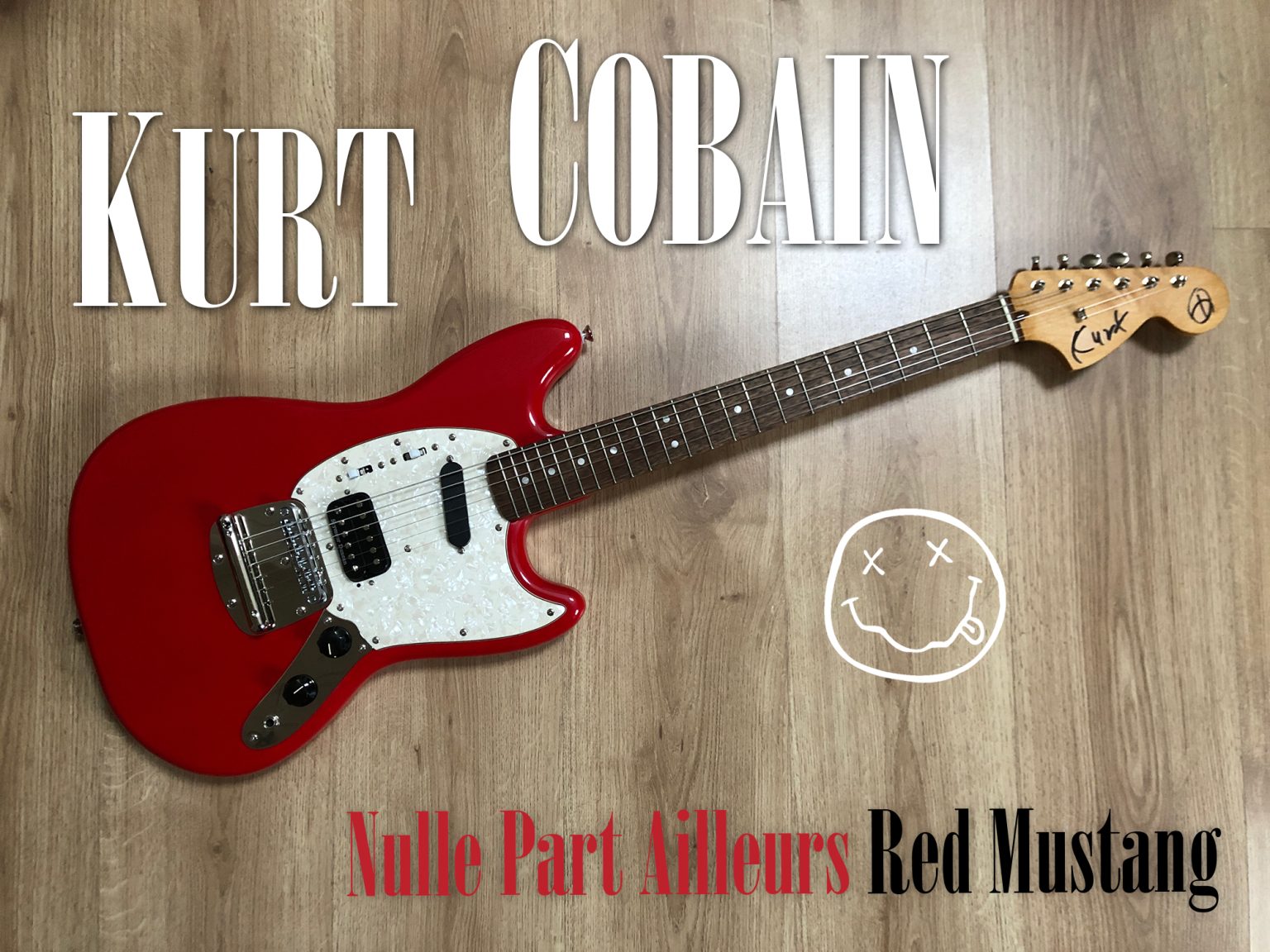Kurt Cobain Jaguar Road Worn edition NIRVANA guitar Heavy Relic - khristore