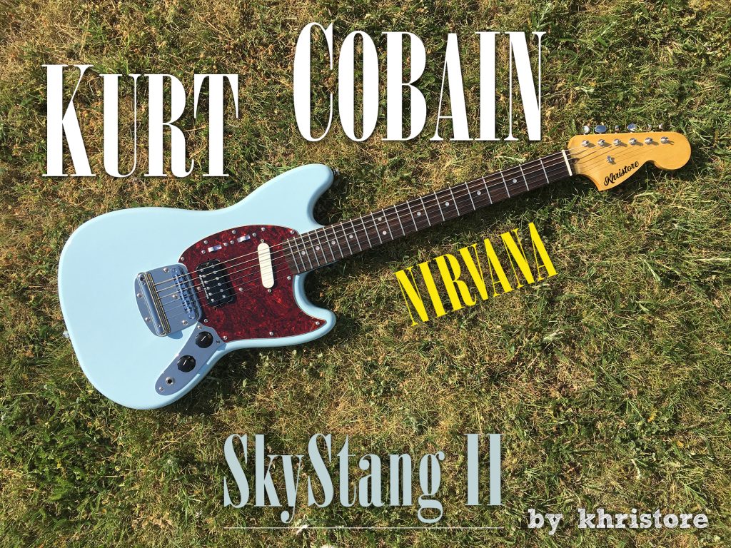 6.1/ Kurt Cobain Red Mustang Nulle Part Ailleurs 1994 NPA edition relic ...