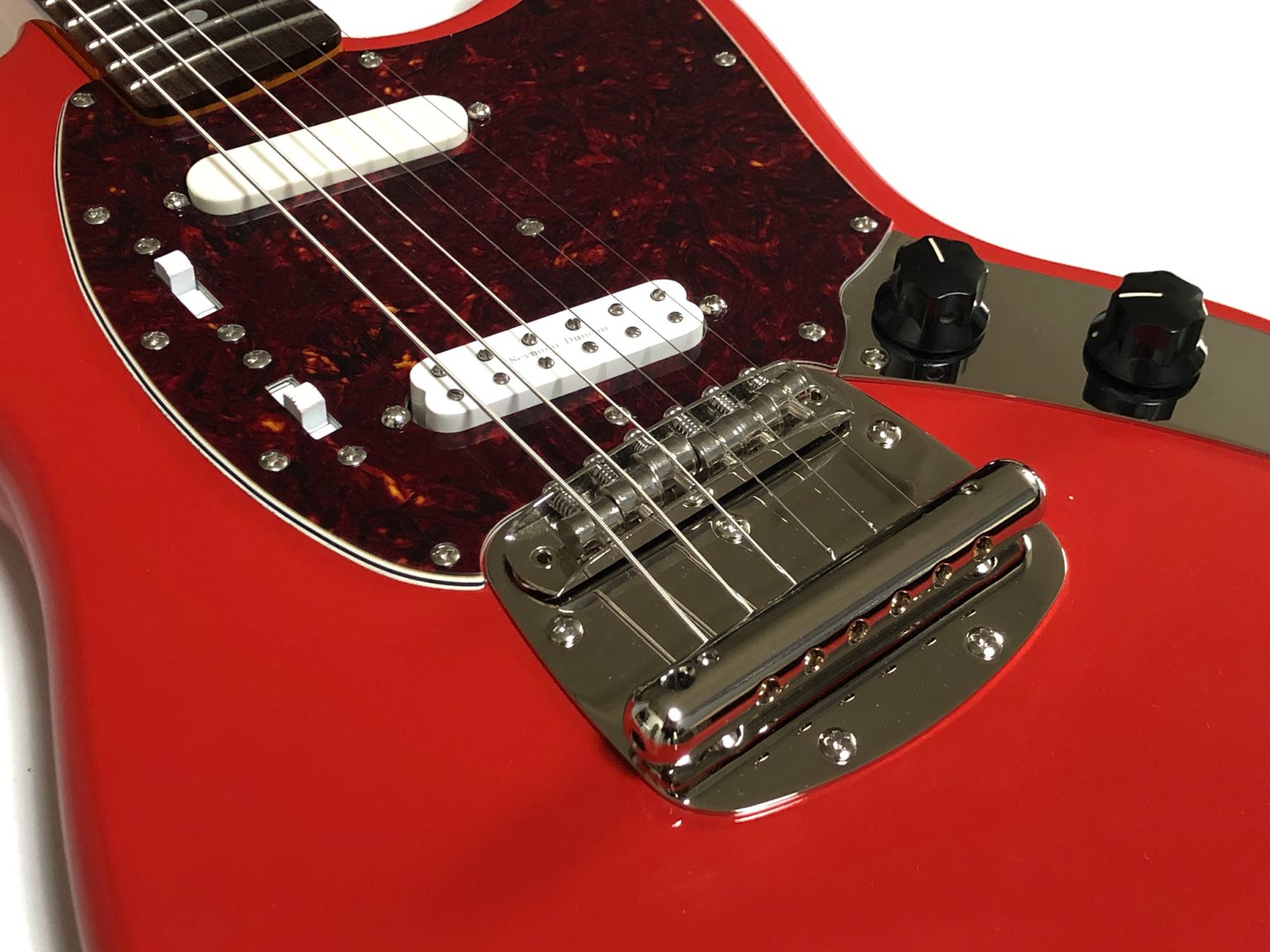 6.2/ Kurt Cobain Roseland Ballroom Red Mustang edition relic Nirvana Guitar - khristore