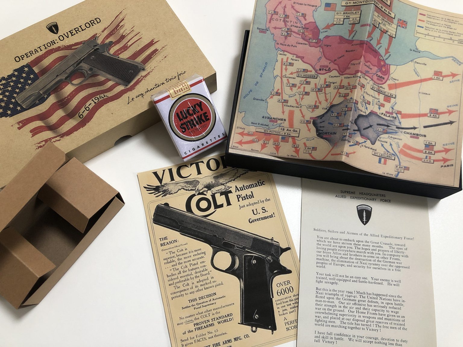 Colt M1911A1 80th Anniversary BOX Operation Overlord D-DAY June 6 1944 ...