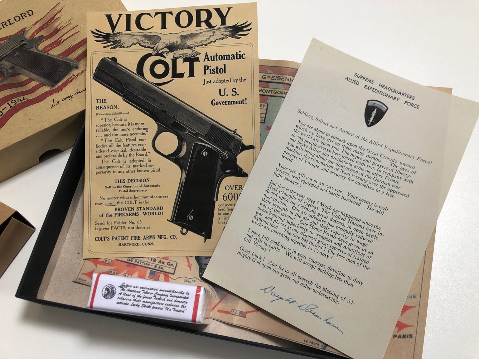Colt M1911A1 80th Anniversary BOX Operation Overlord D-DAY June 6 1944 ...