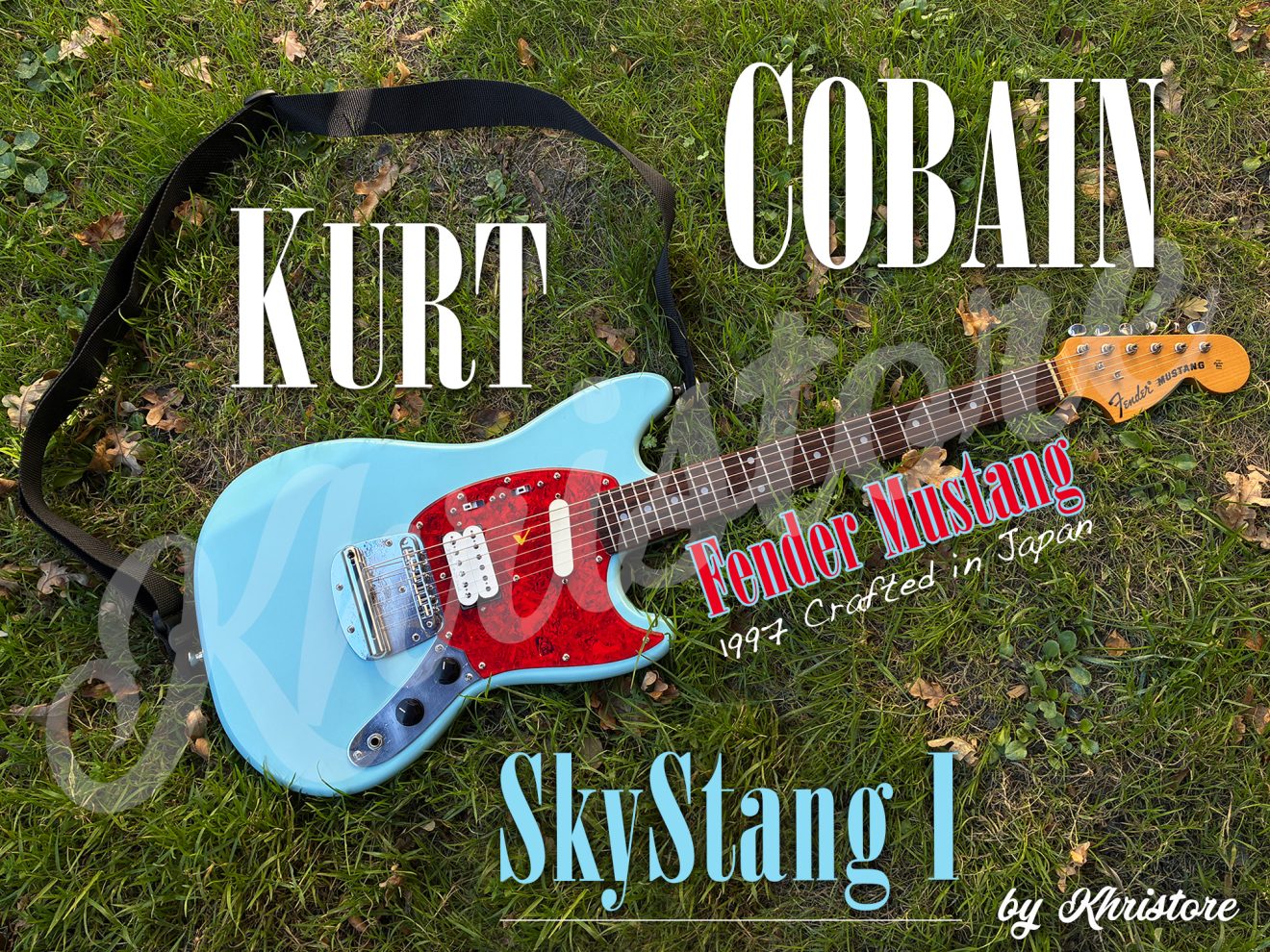 EXCLUSIVE: Kurt Cobain "SkyStang” 1997 Fender Mustang (Contour body ...